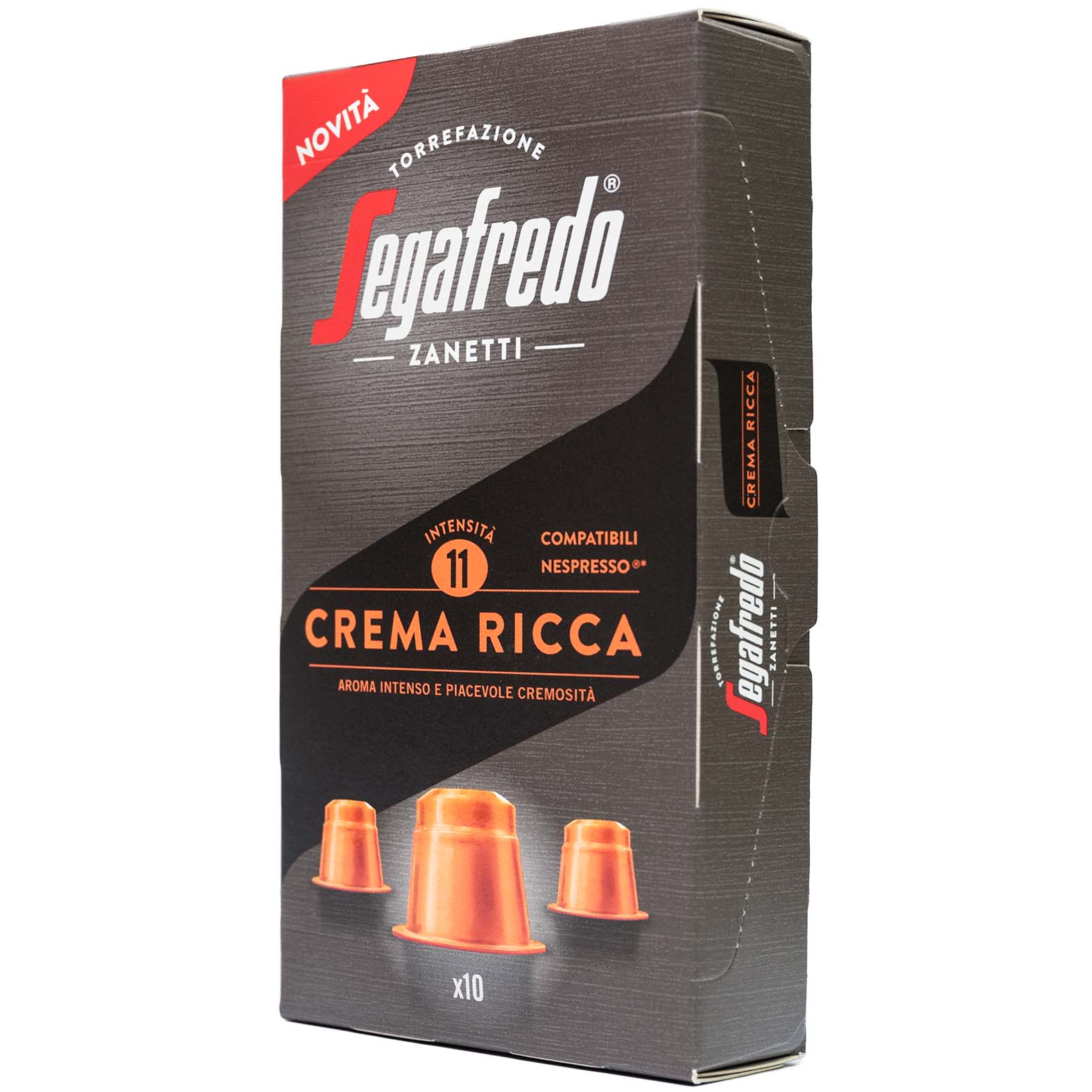 SEGAFREDO ZANETTI - CREMA RICCA COFFEE CAPSULE | Boncafé