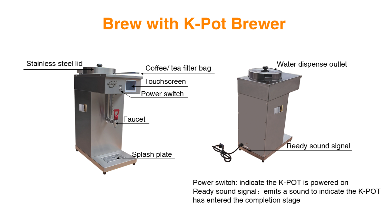 K-Pot Milk Tea Brewer (TC-505) | Boncafé